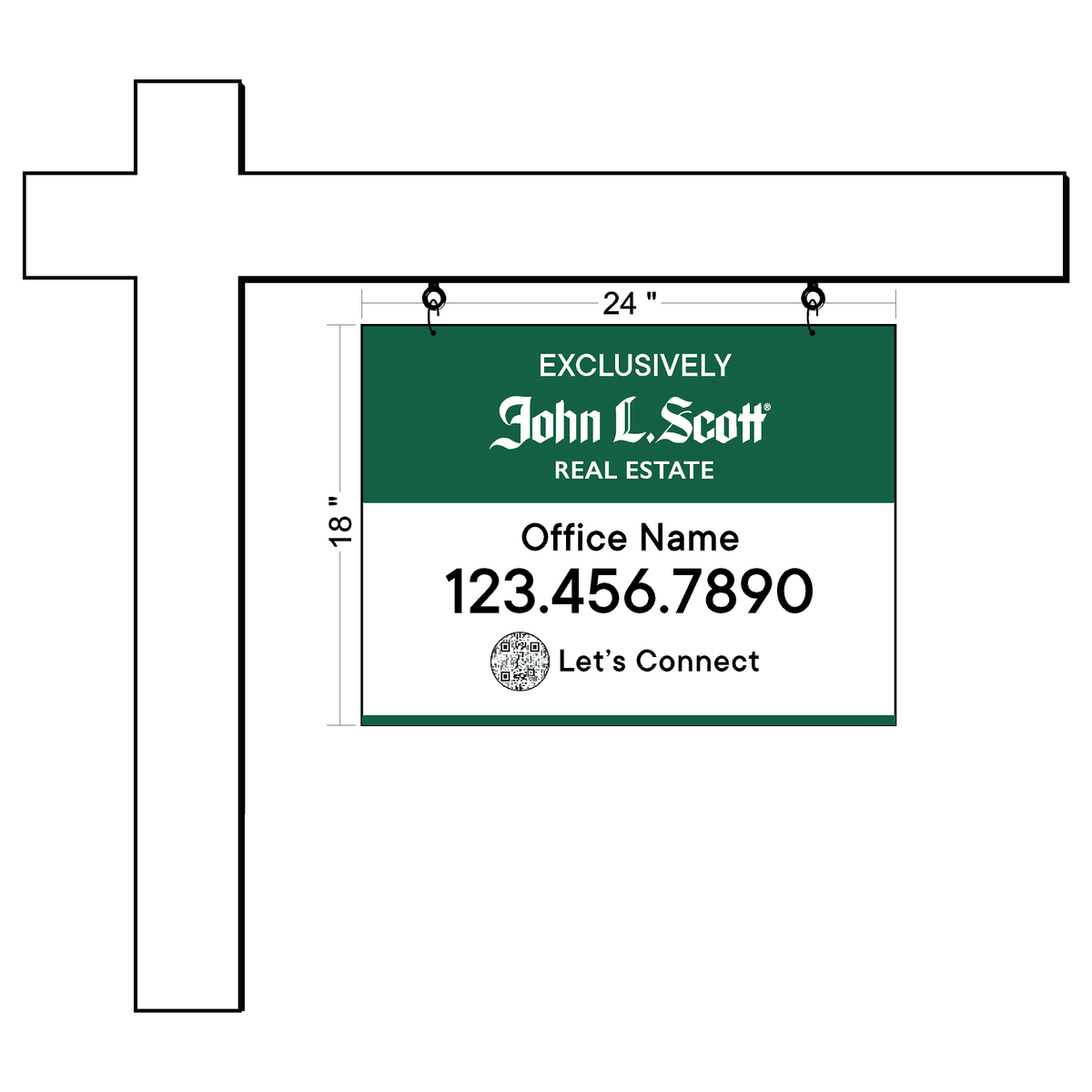John L Scott Listing Signs|For Sale Signs|Hanging Signs – Buz White ...