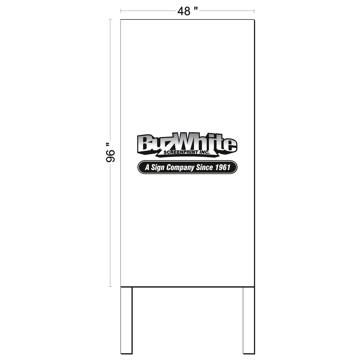 Custom Large Format Signs|Commercial|Business|Construction – Buz White ...
