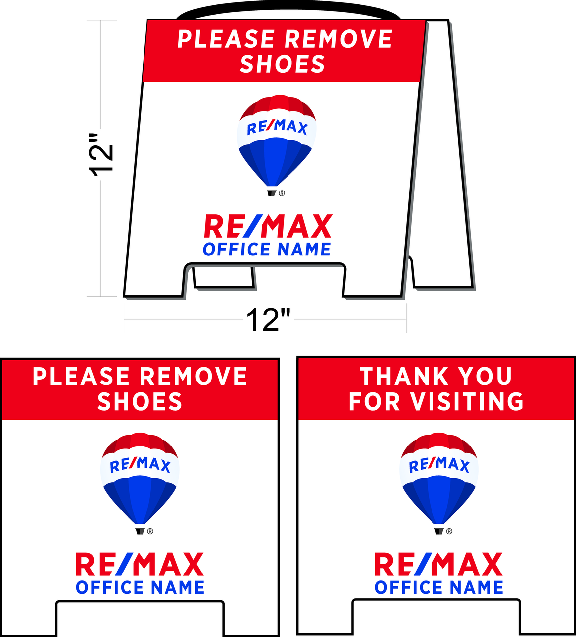 Remax Real Estate Signs – Buz White Sign & Design