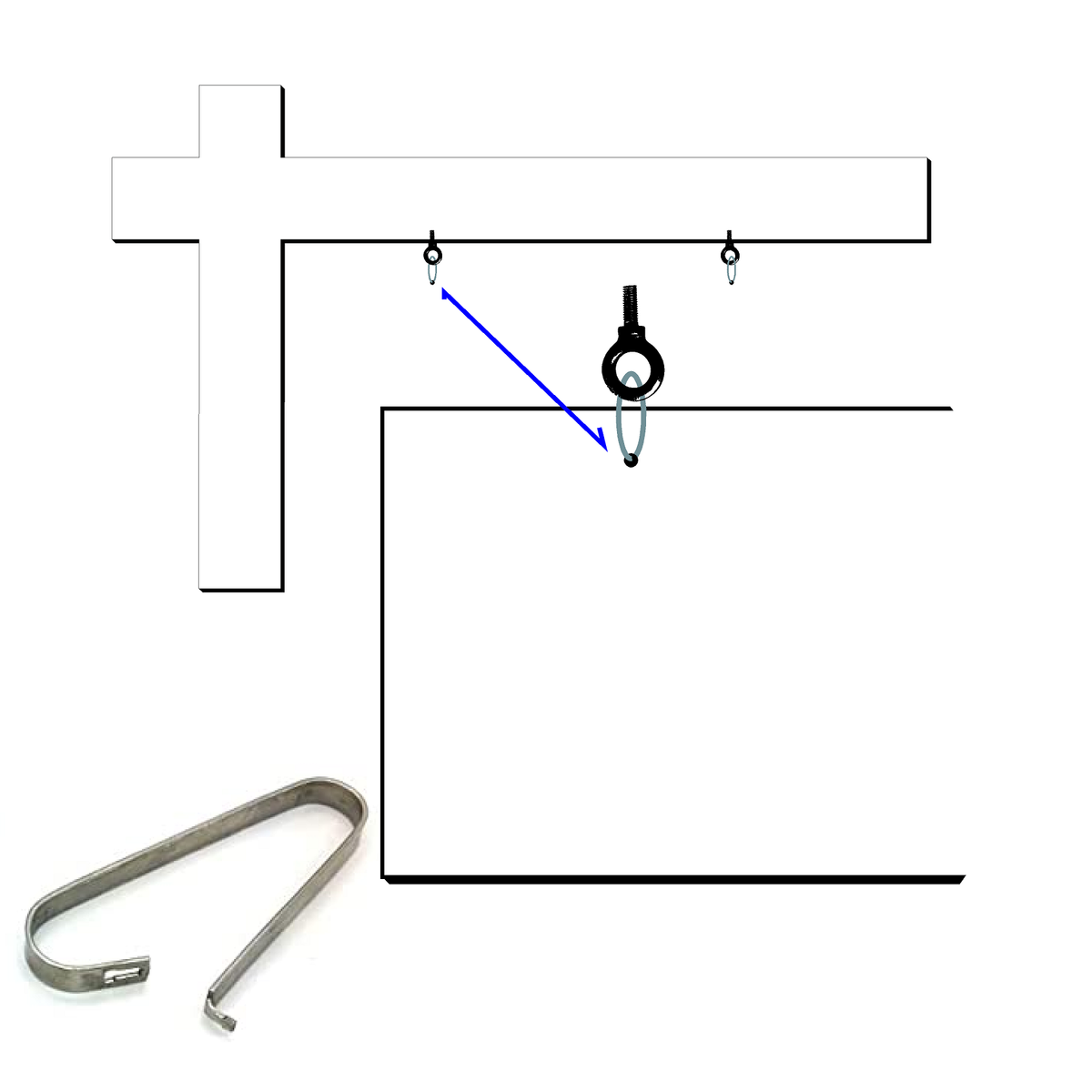 Sign Clips for Hanging Signs - Reusable & Nicer Than Zip Ties – Buz ...