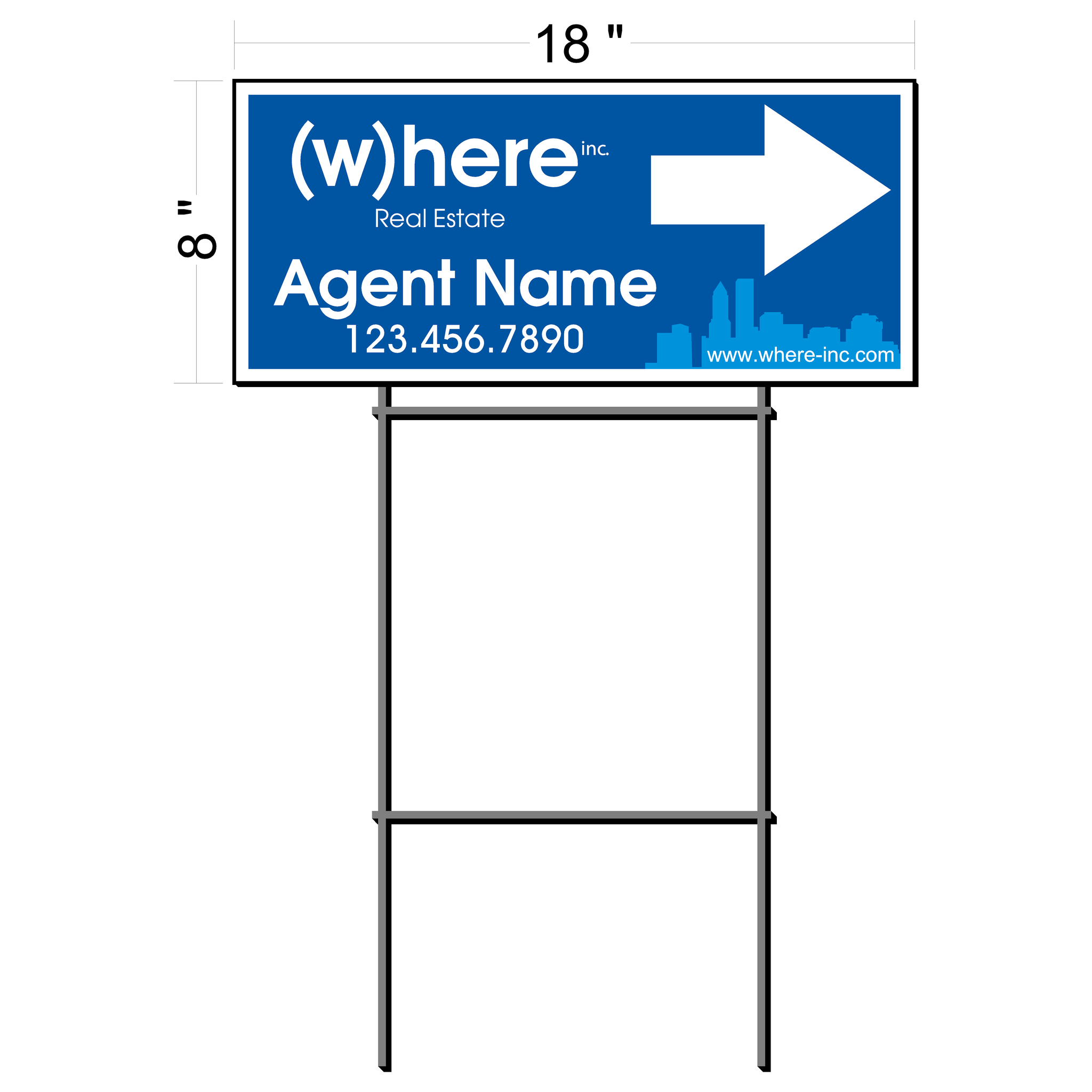 Where Real Estate Signs-Where Agent Signs-Where Yard Signs-Where For ...