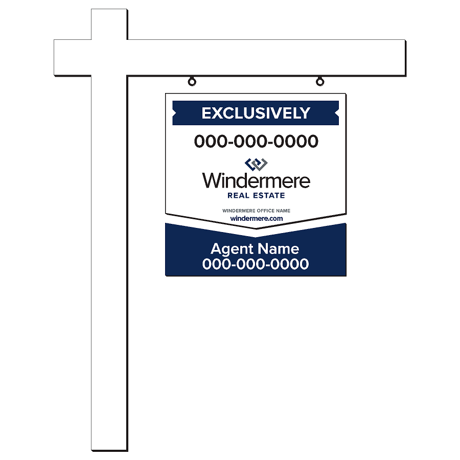 Windermere Real Estate Signs – Buz White Sign & Design