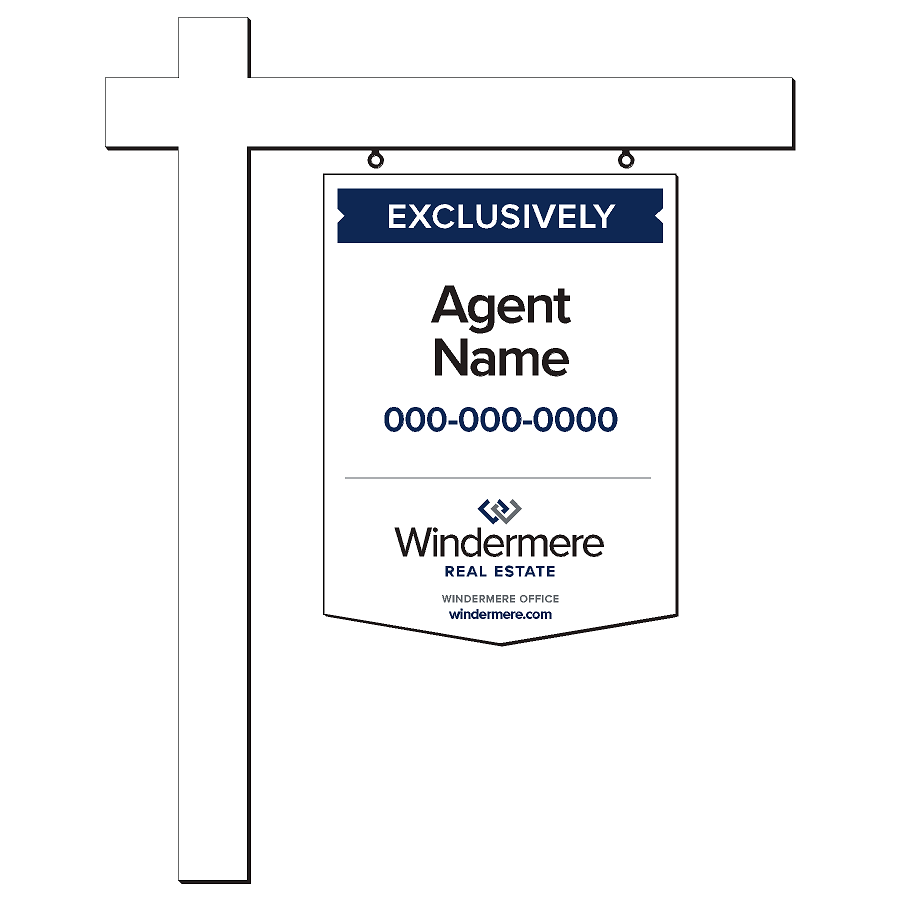 Windermere Real Estate Signs – Buz White Sign & Design